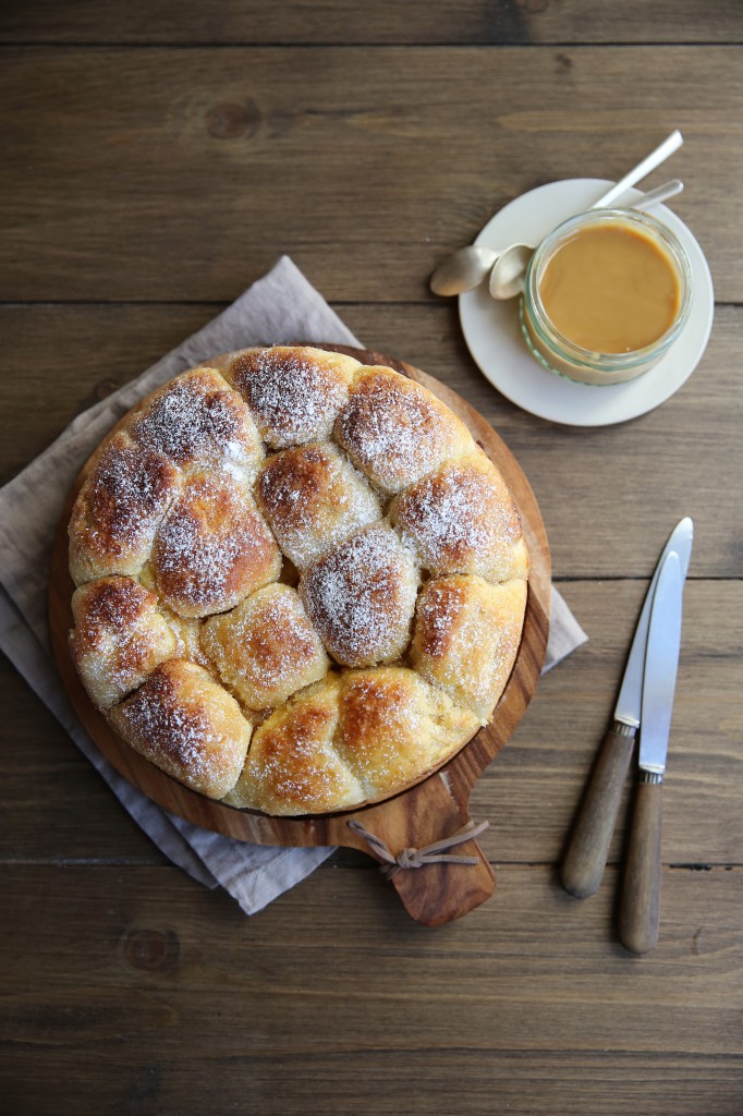 Brioche Butchy, crème Dulcey - Stephatable